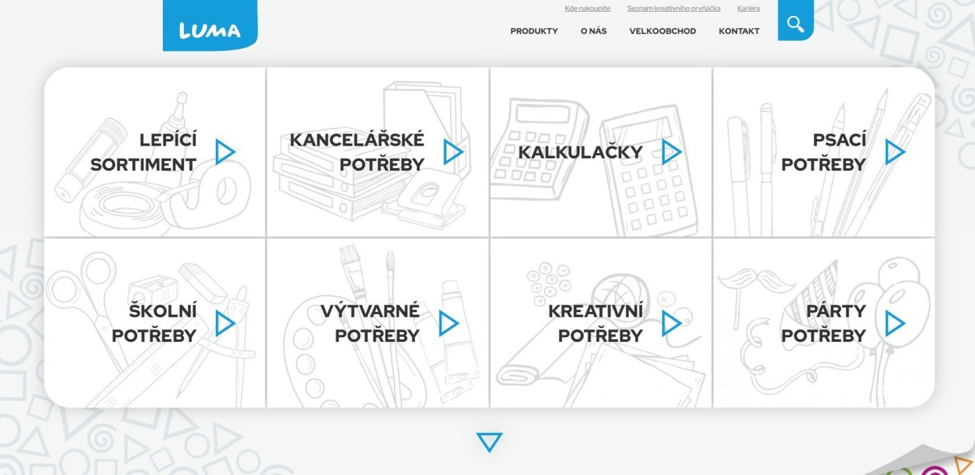 Inspirujte se a tvořte | LUMA | LUMA trading s.r.o.