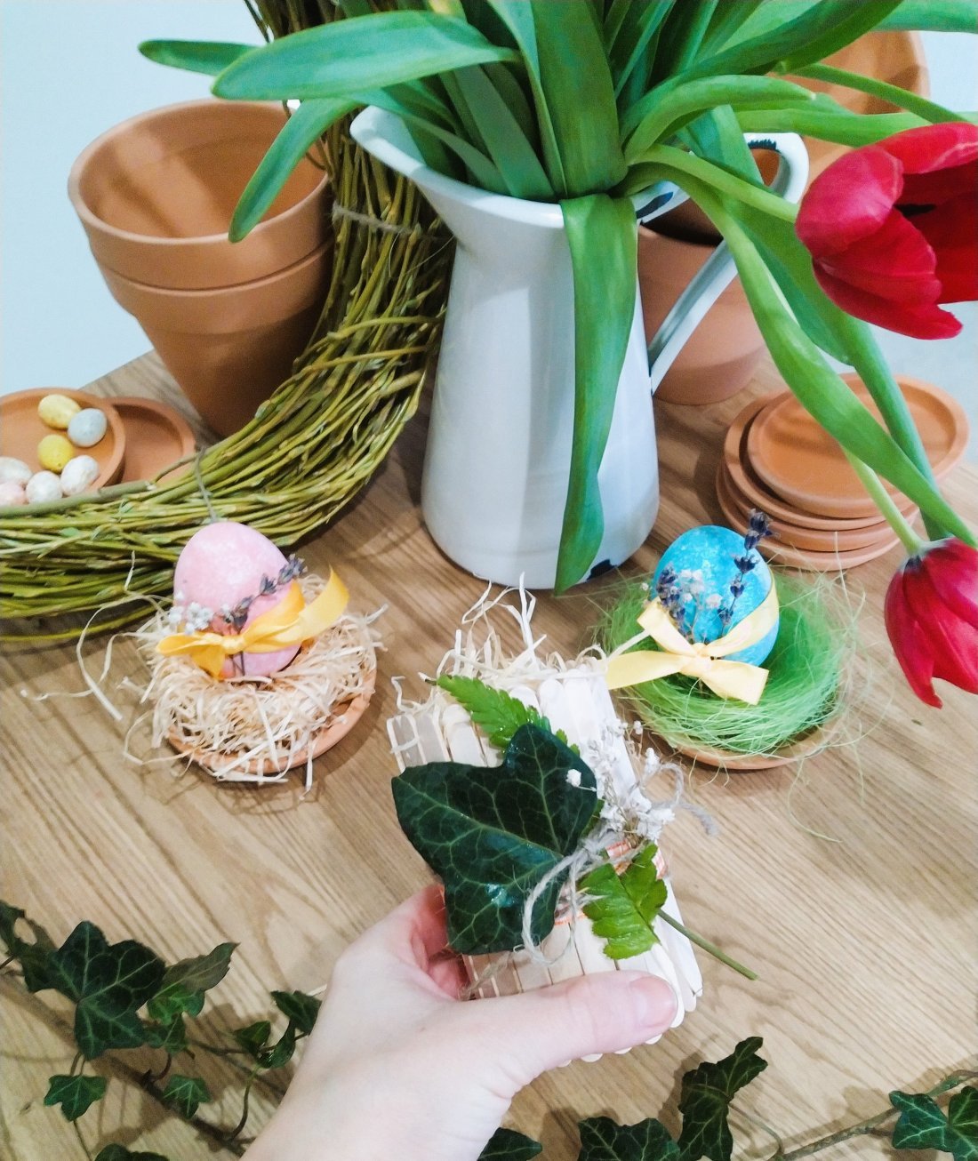 JARNÍ VÁZIČKA ZE ŠPACHTLIČEK | LUMA trading s.r.o.